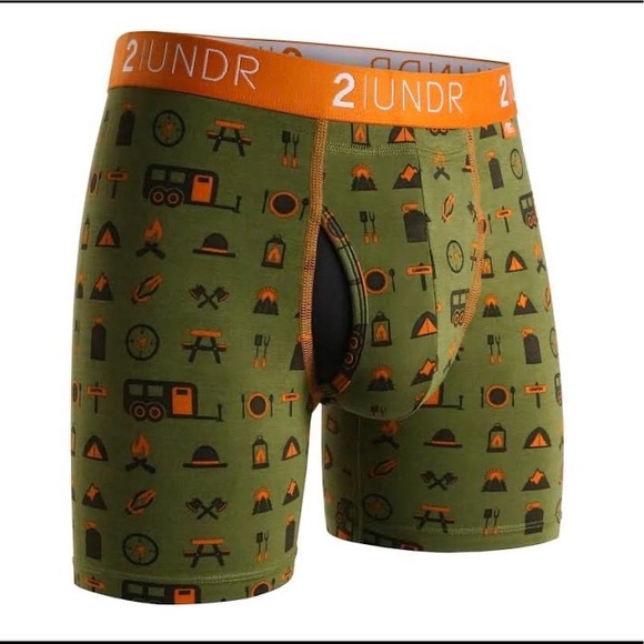 2UNDR | Underwear & Socks | Nwt 2undr Camper Swingshift Boxer Briefs Xl ...